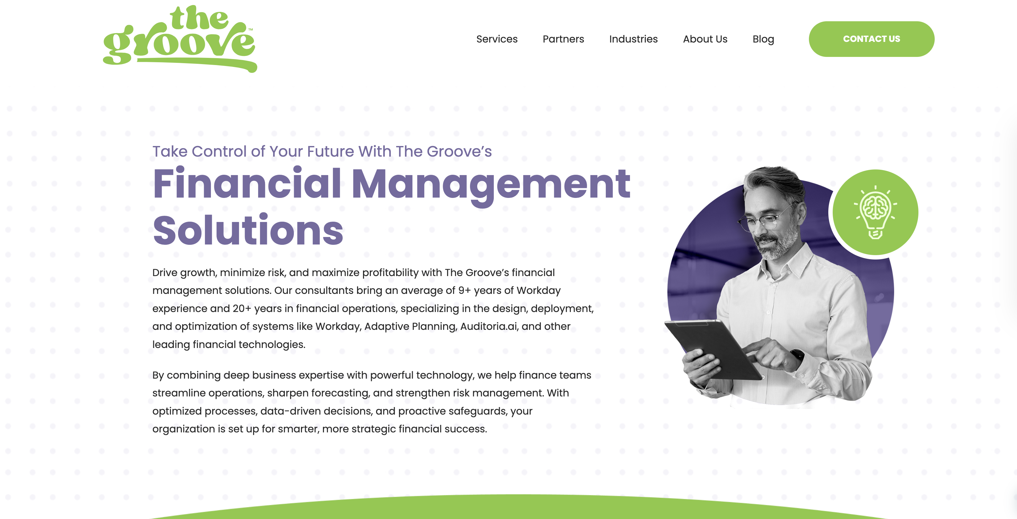 Financial Management Solutions | The Groove